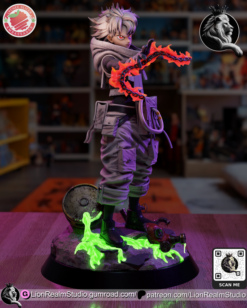 Desire FX 3d models | LionRealm Studio – Gachiakuta – Rudo – 3D Print Model