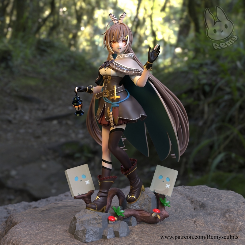 Desire FX 3d models | Nanashi Mumei – Hololive – 3D Print Model