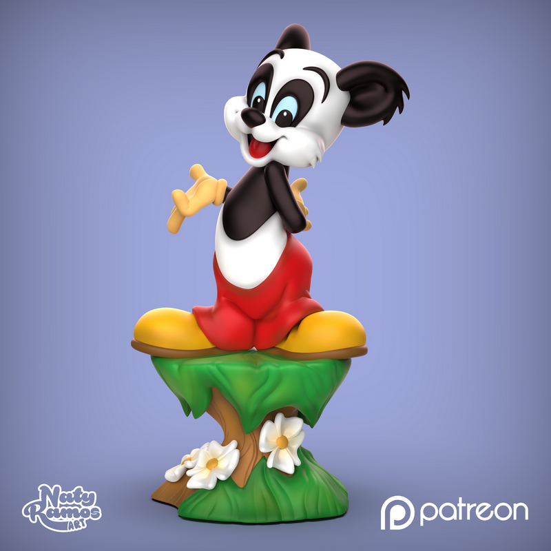 Desire FX 3d models | Naty Ramos Art – Andy Panda – 3D Print Model
