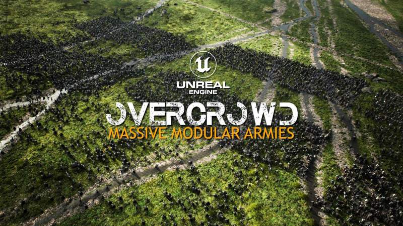 Desire FX 3d models | OverCrowd – Crowd Simulation Plugin 5.6 – Unreal Engine