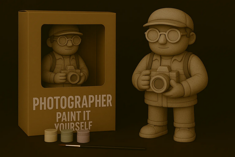 Desire FX 3d models | Photographer – Paint-It-Yourself – 3D Print Model