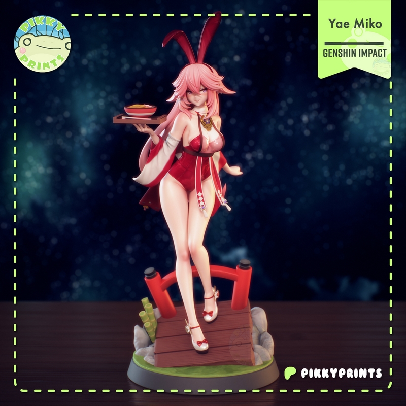 Desire FX 3d models | Pikky Prints – Genshin Impact – Yae Miko – 3D Print Model
