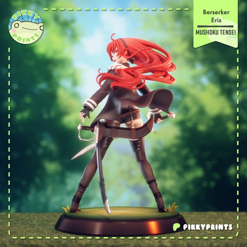 Desire FX 3d models | Pikky Prints – Mushoku Tensei – Eris Greyrat – 3D Print Model