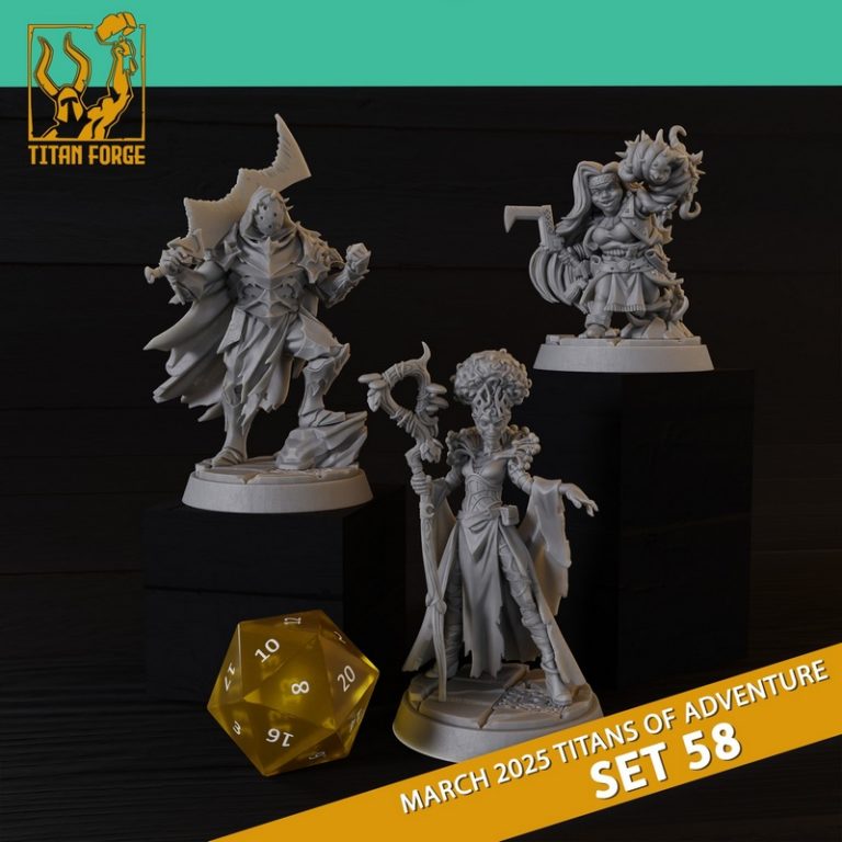 Desire FX 3d models | RPG – DnD Hero Characters – Titans of Adventure ...