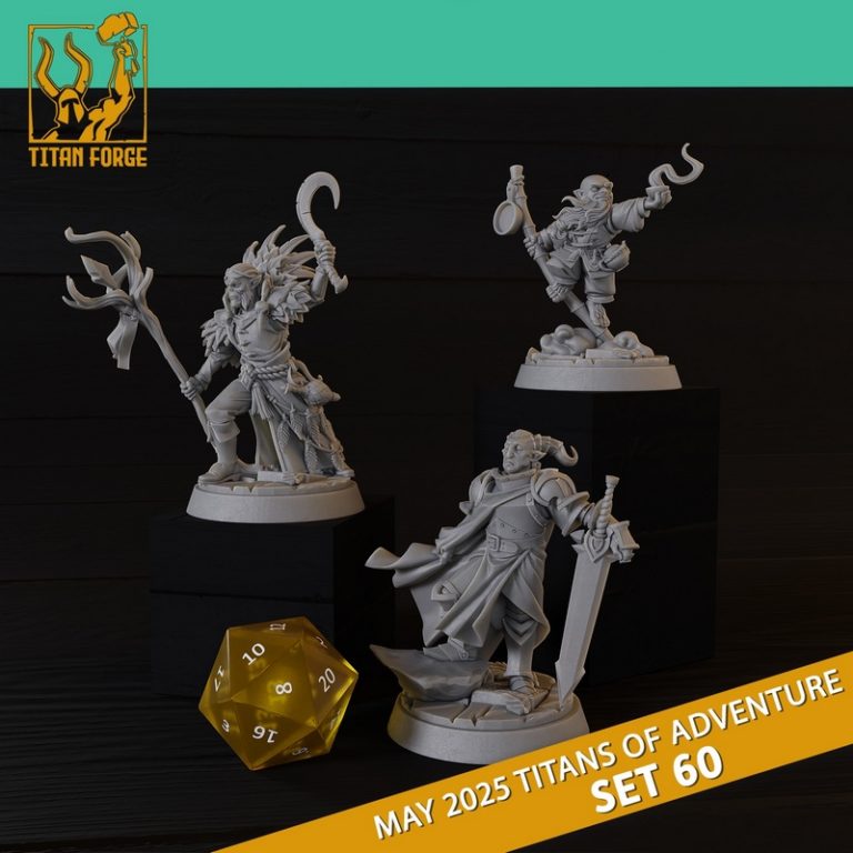 Desire FX 3d models | RPG – DnD Hero Characters – Titans of Adventure ...
