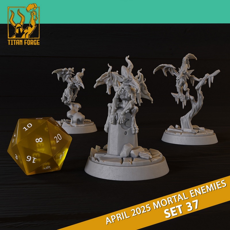 Desire FX 3d models | RPG – Monsters DnD 5e – Mortal Enemies Set 37 ...