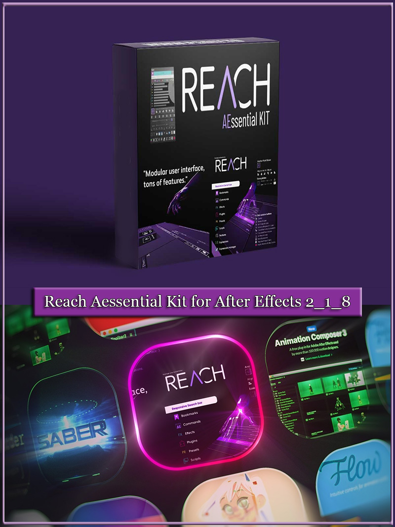 Desire FX 3d models | Reach Aessential Kit for After Effects 2_1_8