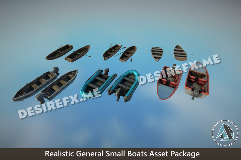 Desire FX 3d models | Realistic General Modern Boats Asset Package – Unity