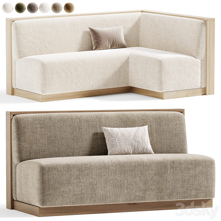 Desire FX 3d models | Restaurant Sofa Set 08, Restaurant Sofas – 3D Model