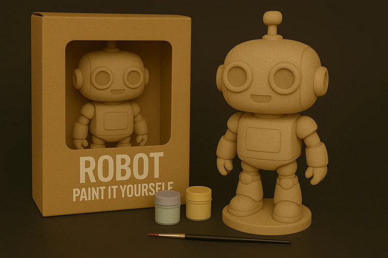 Desire FX 3d models | Robot – Paint-It-Yourself – 3D Print Model