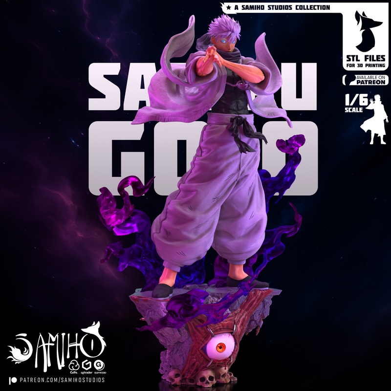 Desire FX 3d models | Satoru Gojo – Jujutsu Kaisen – 3D Print Model