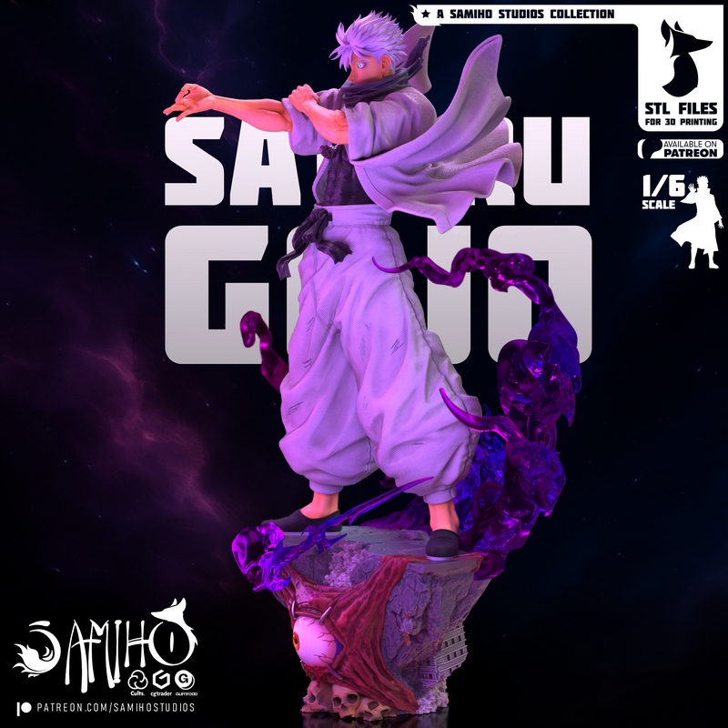 Desire FX 3d models | Satoru Gojo – Jujutsu Kaisen – 3D Print Model