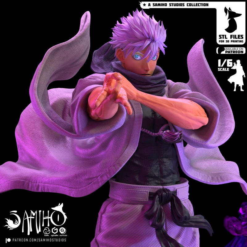 Desire FX 3d models | Satoru Gojo – Jujutsu Kaisen – 3D Print Model