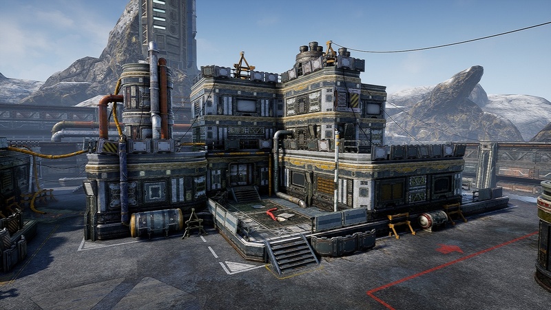 Desire FX 3d models | Sci Fi Modular Outpost – Unreal Engine