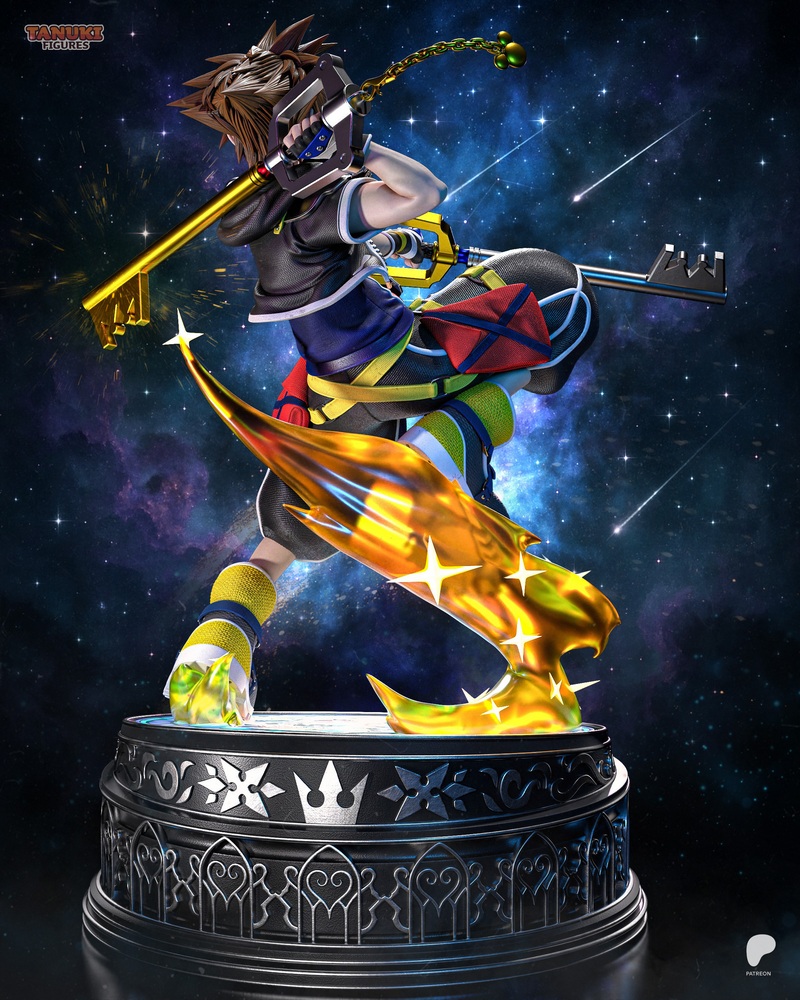 Desire FX 3d models | Tanuki Figures – Sora – Kingdom Hearts – 3D Print ...