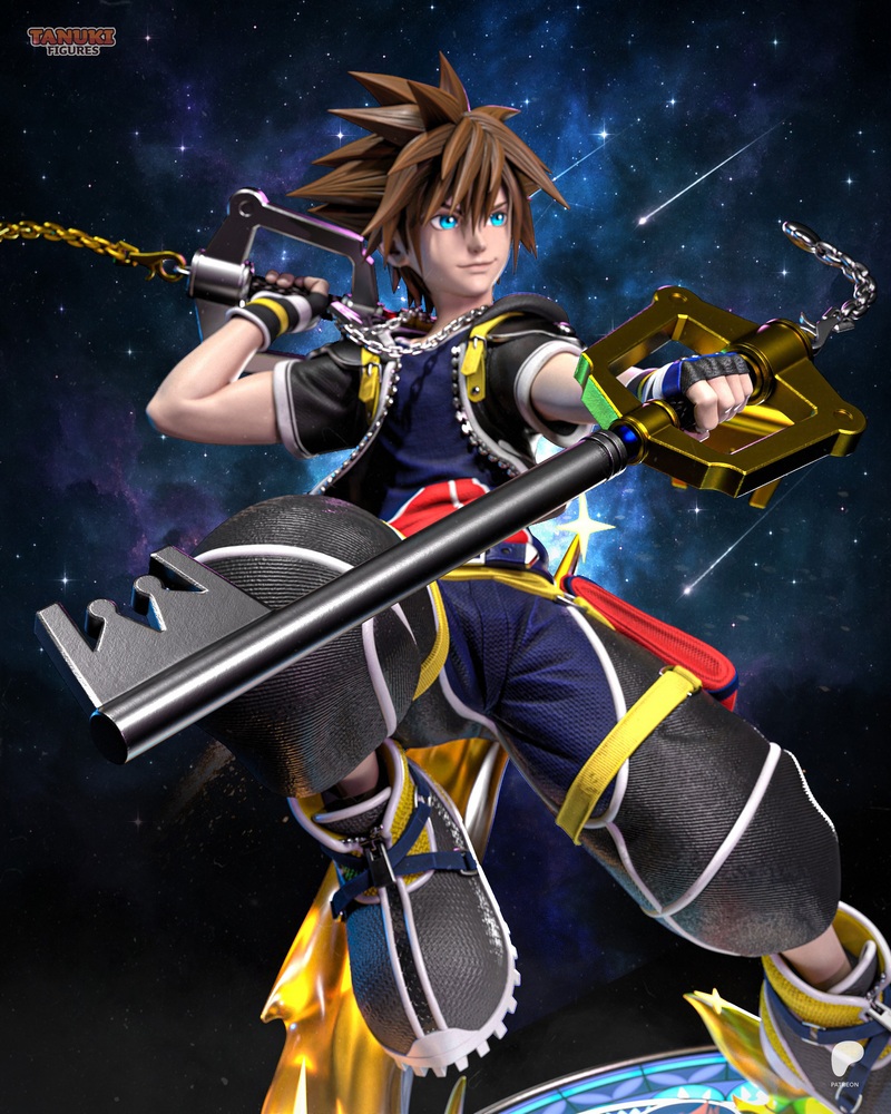 Desire FX 3d models | Tanuki Figures – Sora – Kingdom Hearts – 3D Print ...