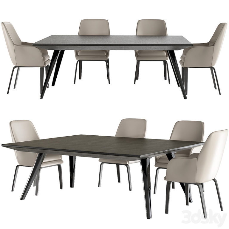 Desire FX 3d models | Tavolo Evans Minotti – 3D Model