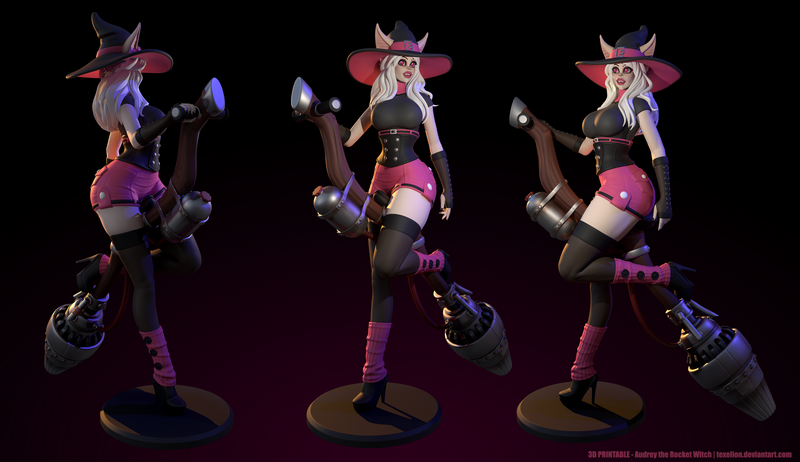 Desire FX 3d models | Texelion – Audrey – 3D Print Model