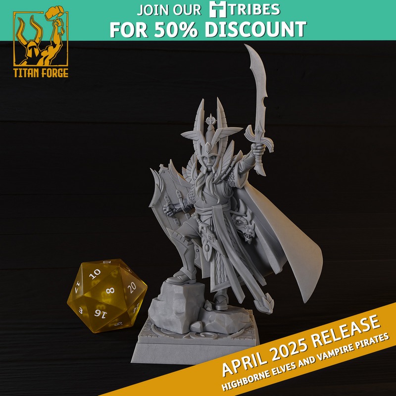 Desire FX 3d models | Titan Forge – April 2025 – Highborne Elves and ...
