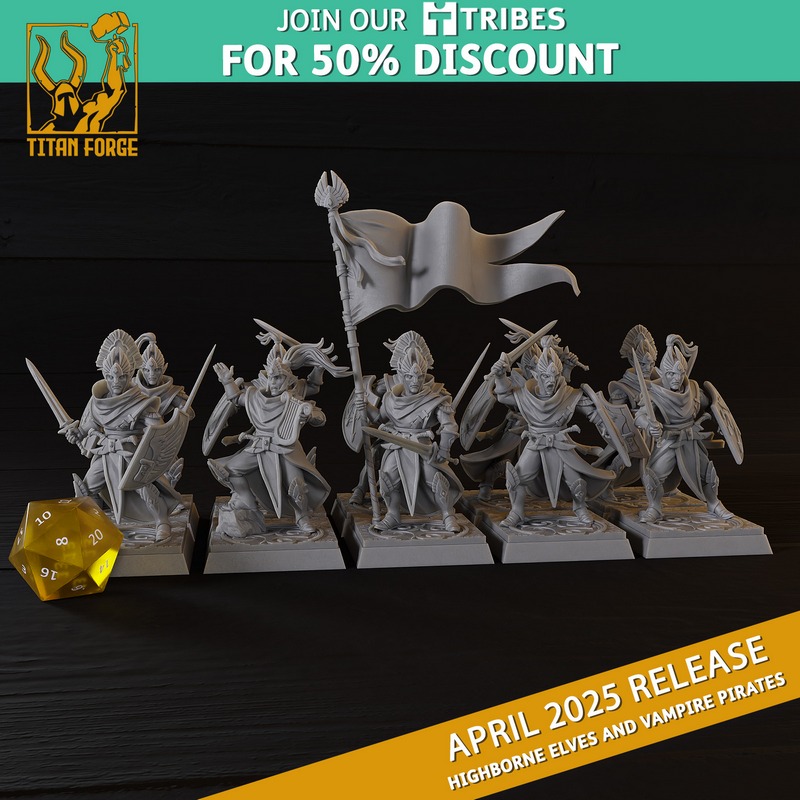 Desire FX 3d models | Titan Forge – April 2025 – Highborne Elves and ...
