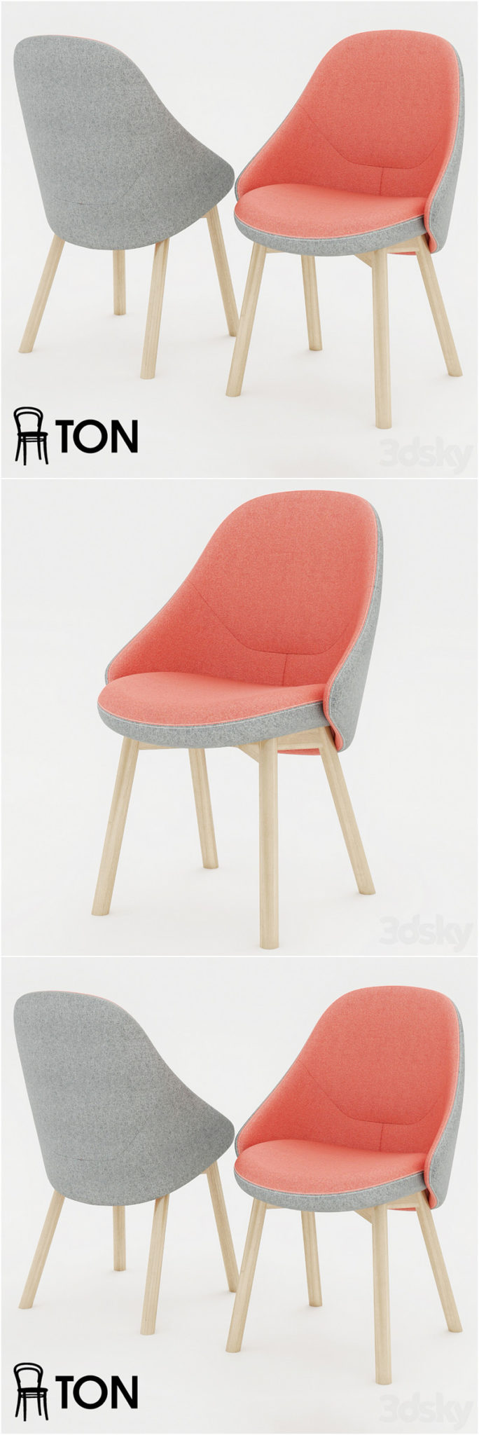 Desire FX 3d models | Ton Alba chair – 3D Model