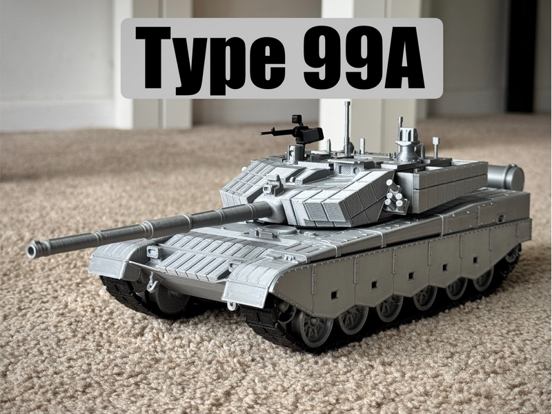 Desire FX 3d models | Type 99A Main Battle Tank – 3D Print Model