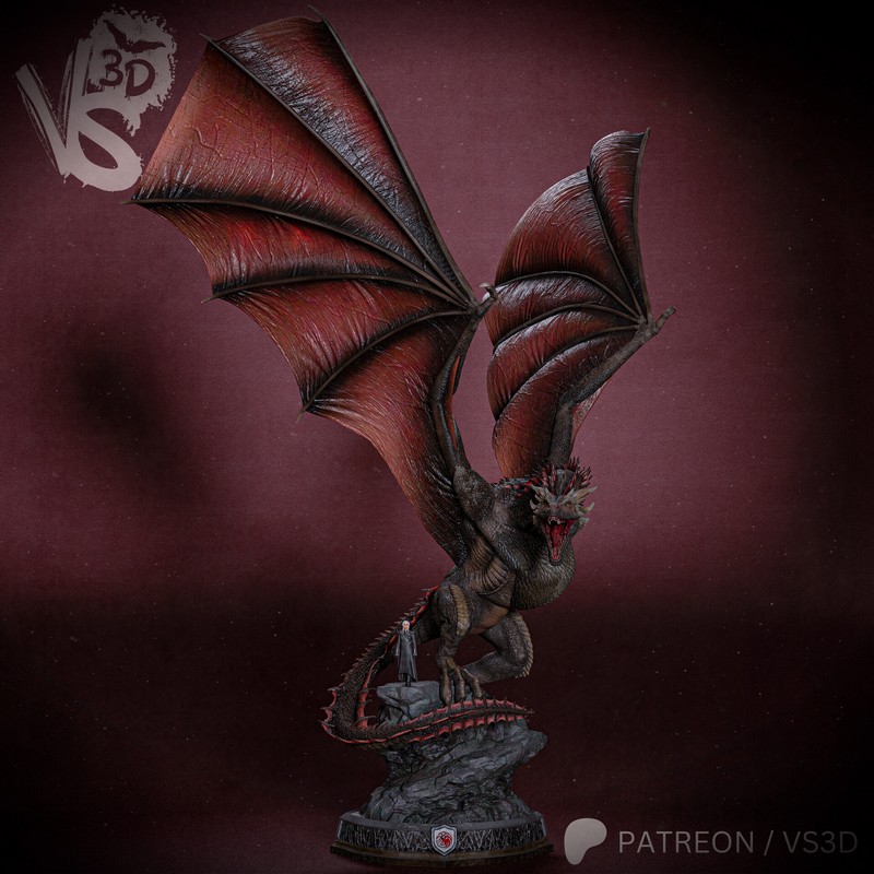 Desire FX 3d models | VS3D – Drogon – Game of Thrones Fan Art – 3D ...