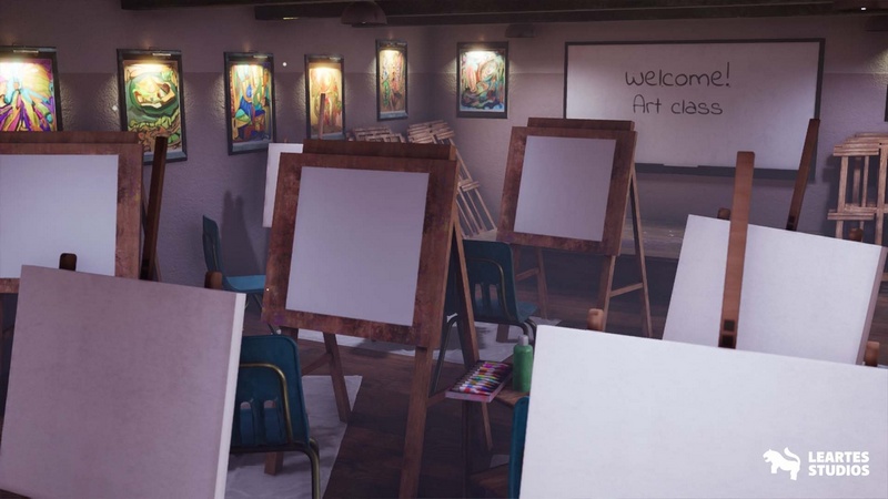 Desire FX 3d models | Visual Arts Workshop Environment – Paintings ...