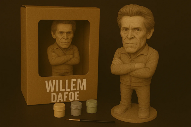 Desire FX 3d models | Willem Dafoe – Paint-It-Yourself – 3D Print Model