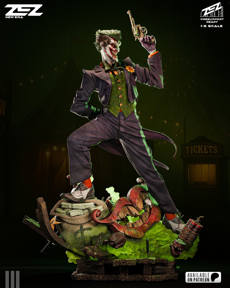 Desire FX 3d models | ZEZ Studio – Joker – 3D Print Model