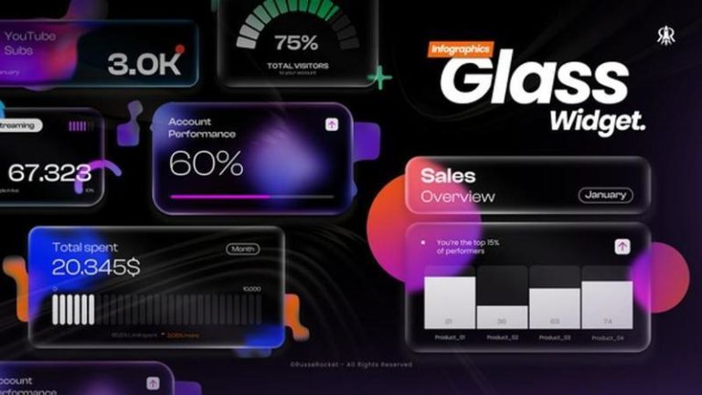 Desire FX 3d models | Infographic Glass Widget ZZNYGM9