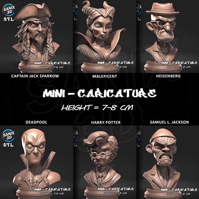 Desire FX 3d models | Sanix – Minis August 2025 – 3D Print Model STL