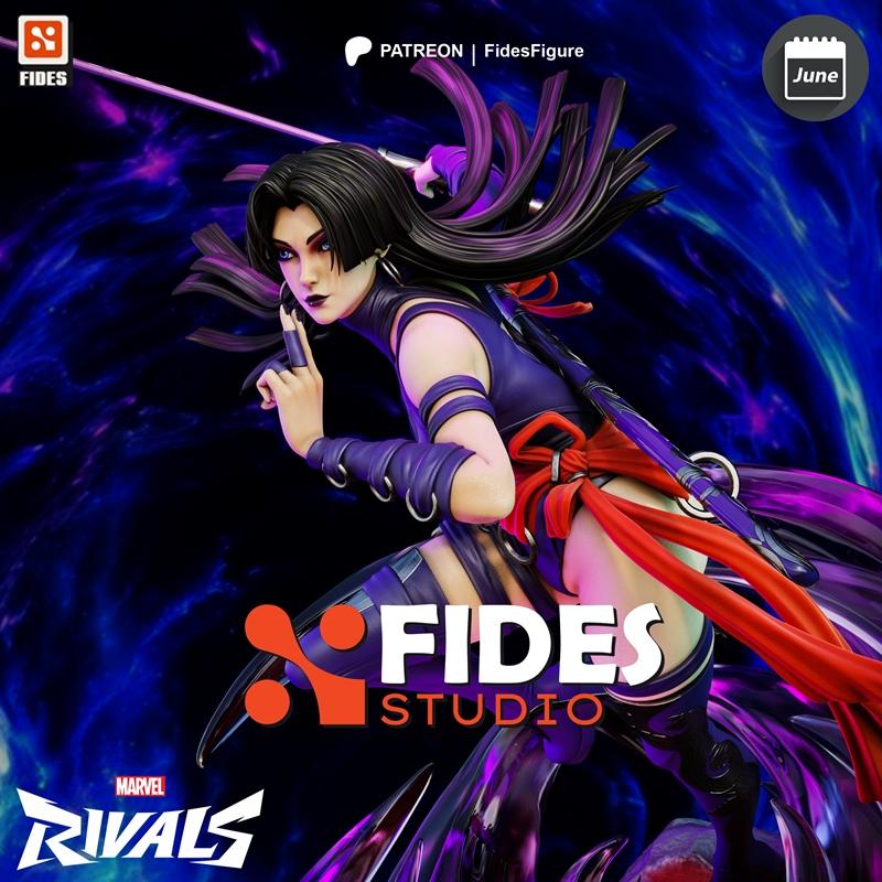 Desire FX 3d models | Fides Figure – Psylocke – Marvel Rivals – 3D ...