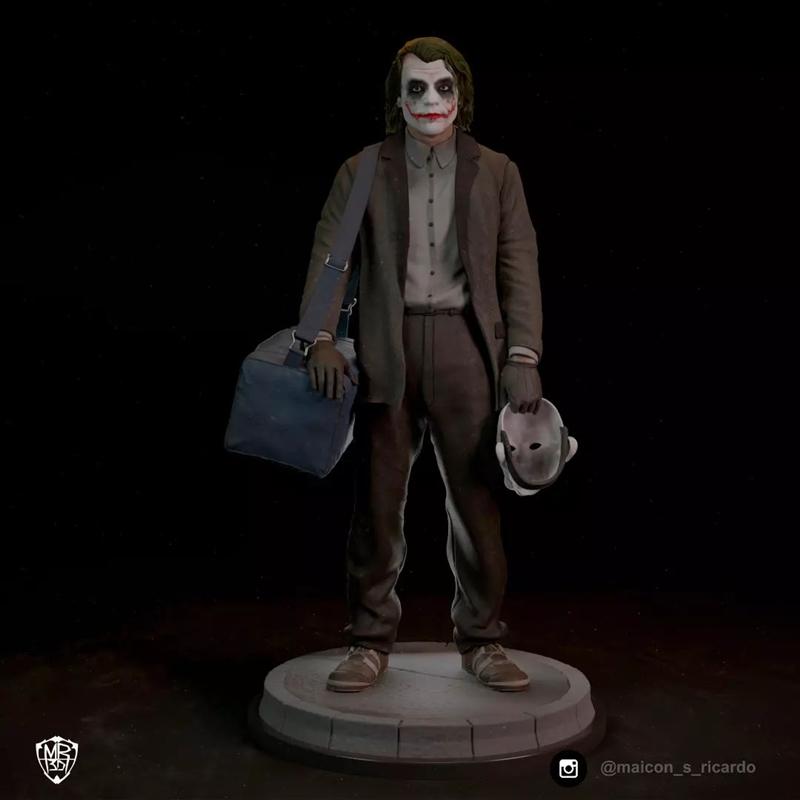 Desire FX 3d models | VS3D – The Joker (Heath Ledger) – DC Comics – 3D ...