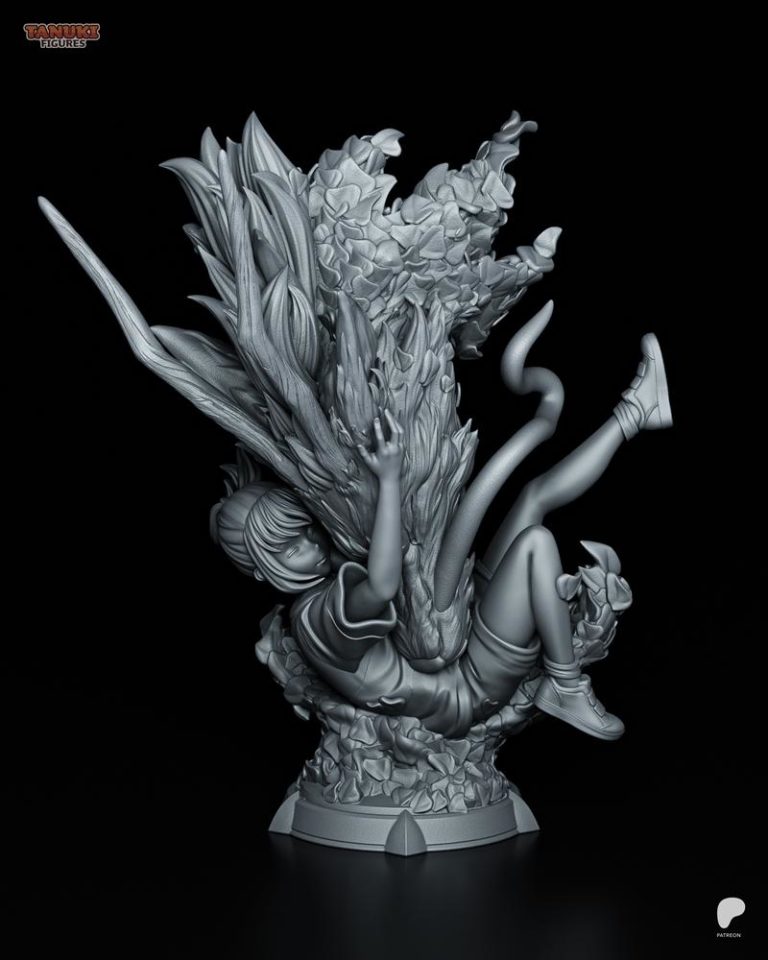 Desire FX 3d models | Tanuki Figures – Chihiro Bust – 3D Print Model STL