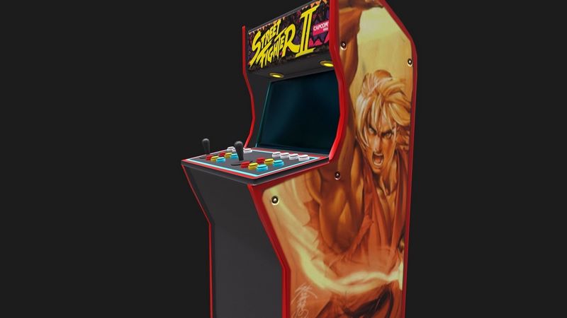 Desire FX 3d models | Arcade Cabinet Low-poly 3D model