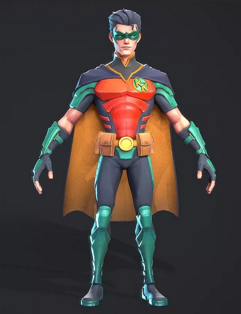 Desire FX 3d models | Red Robin Low-poly 3D model