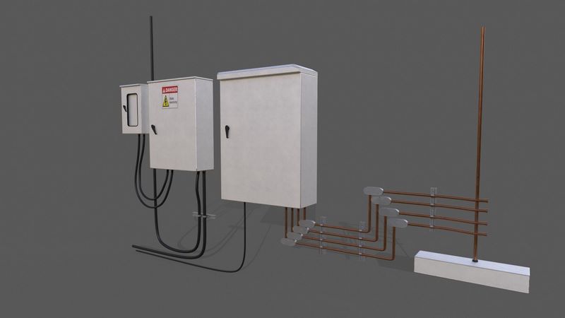 Desire FX 3d models | Electrical Wall box 3D model
