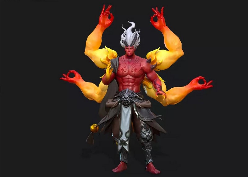 Desire FX 3d models | Asura Low-poly 3D model