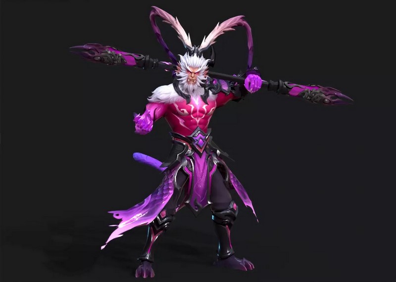 Desire FX 3d models | Sun Wukong Low-poly 3D model