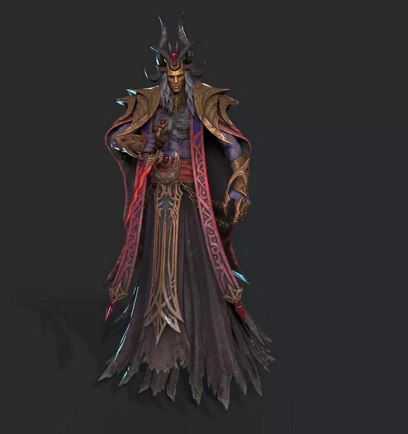 Desire FX 3d models | Demon Assassin Low-poly 3D model