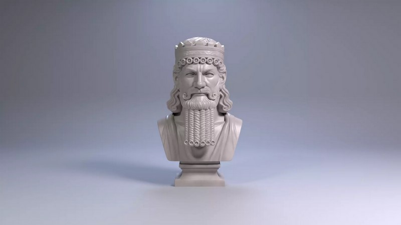 Desire FX 3d models | Darius I Bust Achaemenid Persian King 3D ...