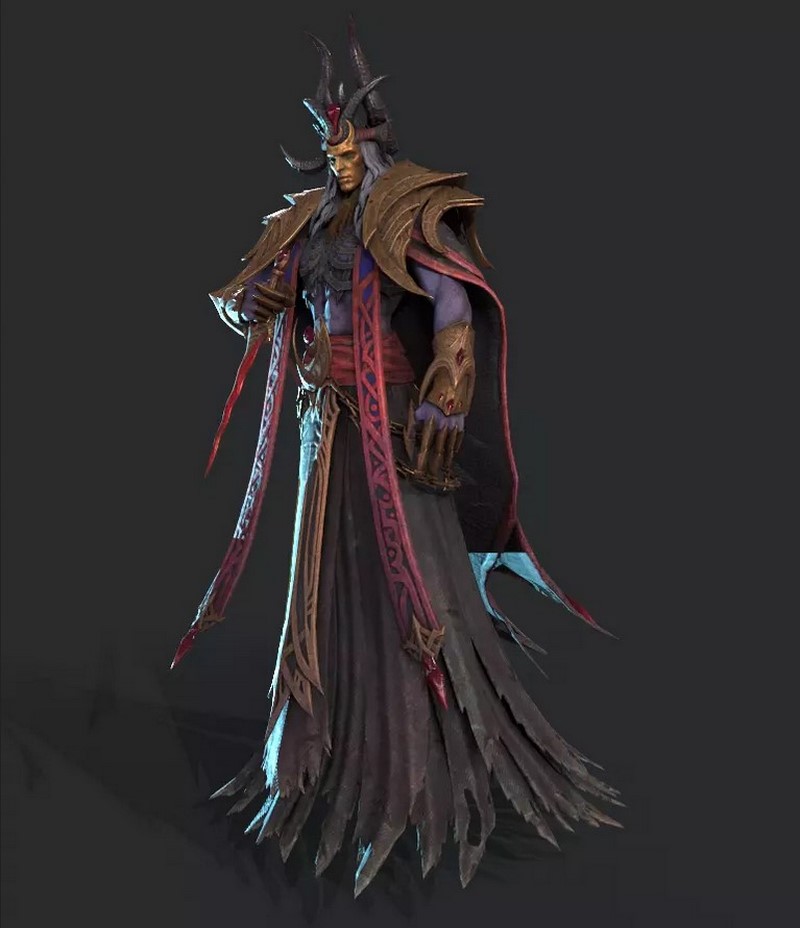 Desire FX 3d models | Demon Assassin Low-poly 3D model
