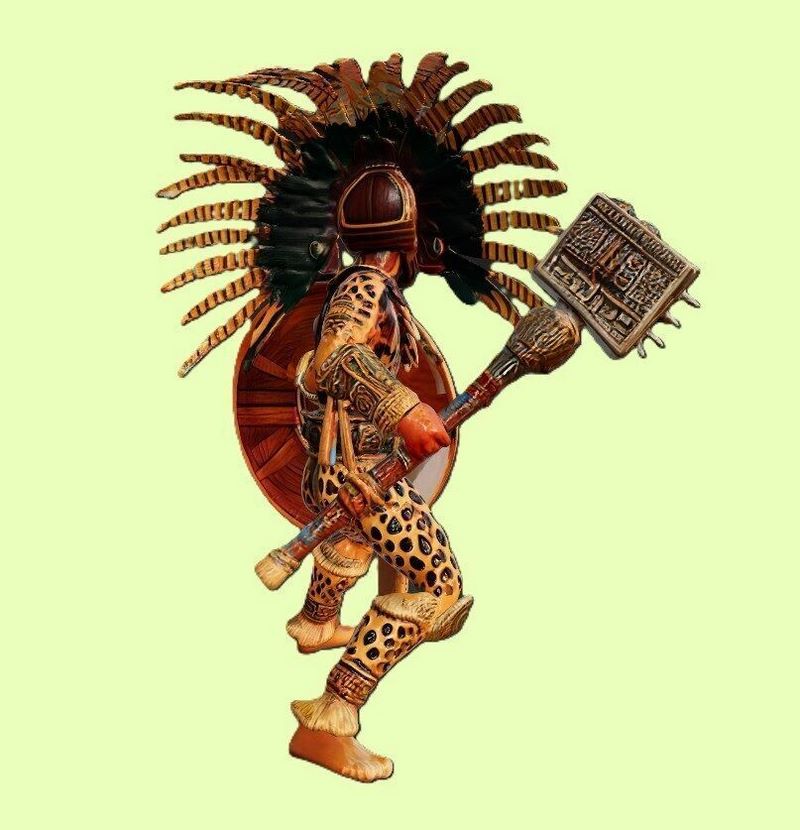 Desire FX 3d models | Aztec Jaguar Warrior 3D print model