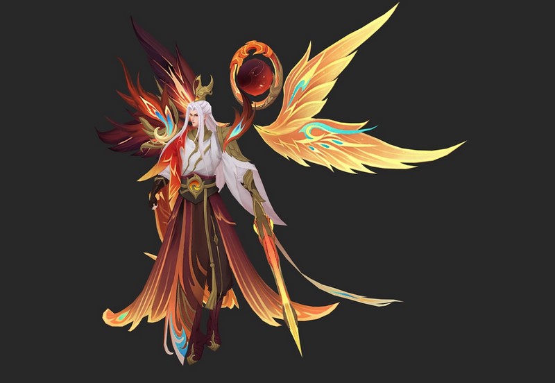 Desire FX 3d models | Angel Low-poly 3D model