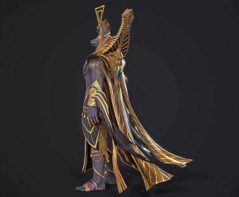 Desire FX 3d models | Pharaoh Low-poly 3D model