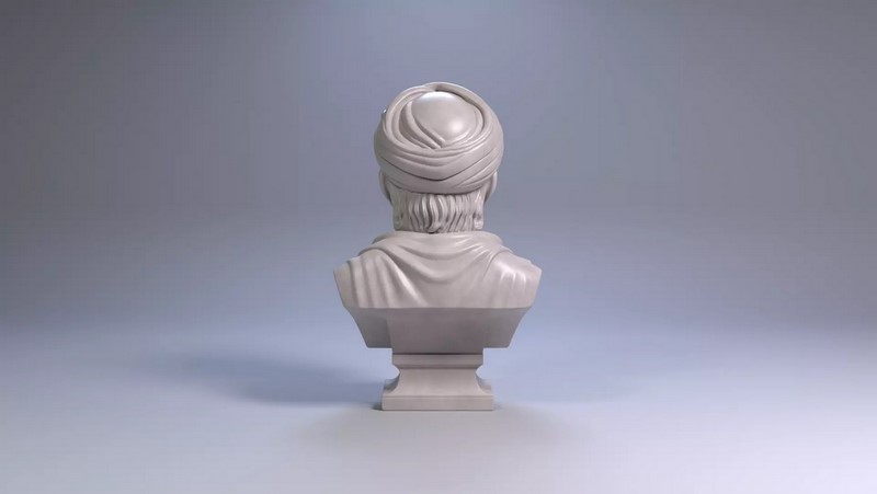 Desire FX 3d models | Avicenna Bust Sculpture 3D Printable STL File 3D ...