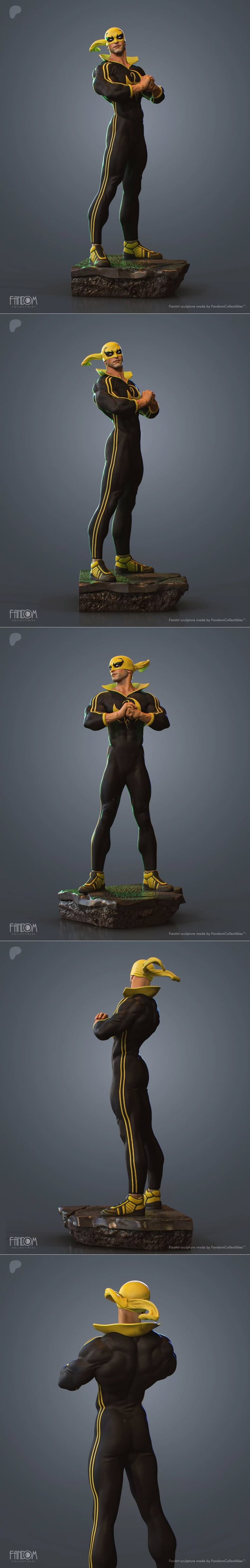 Desire FX 3d models | Fandom Collectibles – Iron Fist – 3D Print Model STL