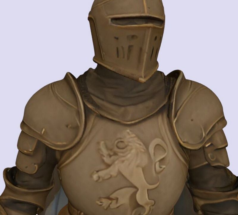 Desire FX 3d models | Medieval Knight 3D print model