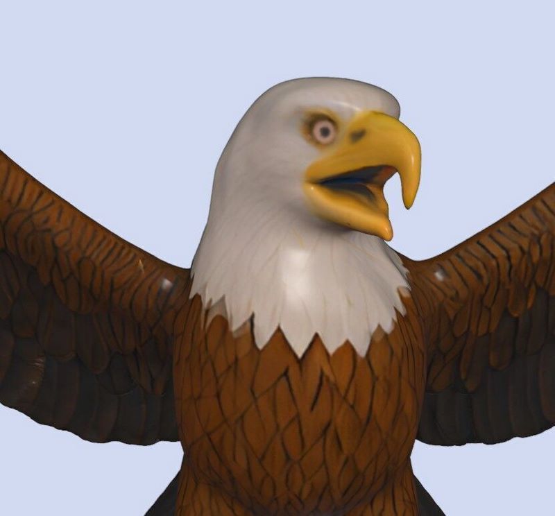 Desire FX 3d models | Bald Eagle 3D print model